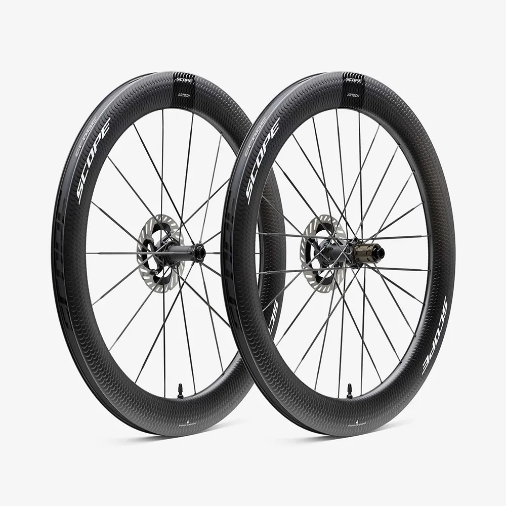 Scope Artech 6.A Disc Carbon All Road Wheels | Carbon Spokes - 1319g ...