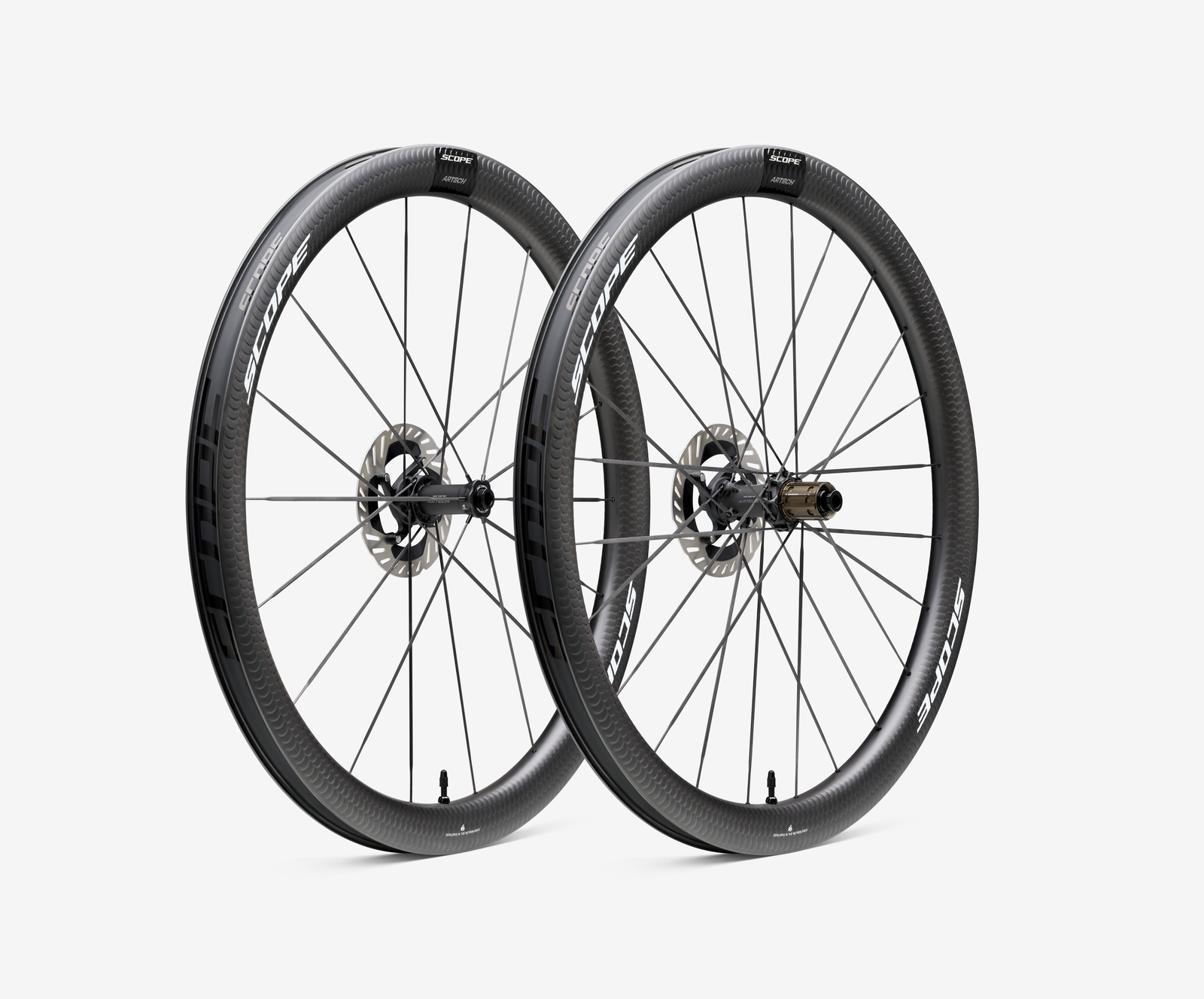 Scope Artech 4.G Carbon Gravel Disc Wheelset | 1150g | The Odd Spoke