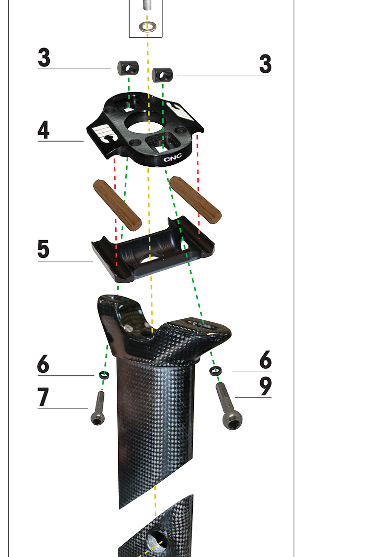 Cipollini RB1K Seatpost Topper - Zero Offset | The Odd Spoke
