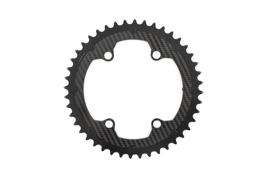 Carbon-Ti X-CarboRing 46 x 110 (4 Arms) Chainring | The Odd Spoke