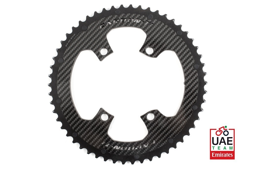 Carbon-Ti X-CarboRing EVO 54 x 110 DA9200 (4 Arms) Chainring | The Odd ...